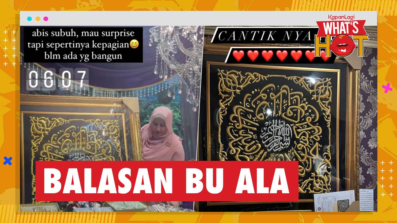 Beri Suprise Bu Ala Alatas Tapi Dirujak Netizen, Tasyi Athasyia: Serba ...