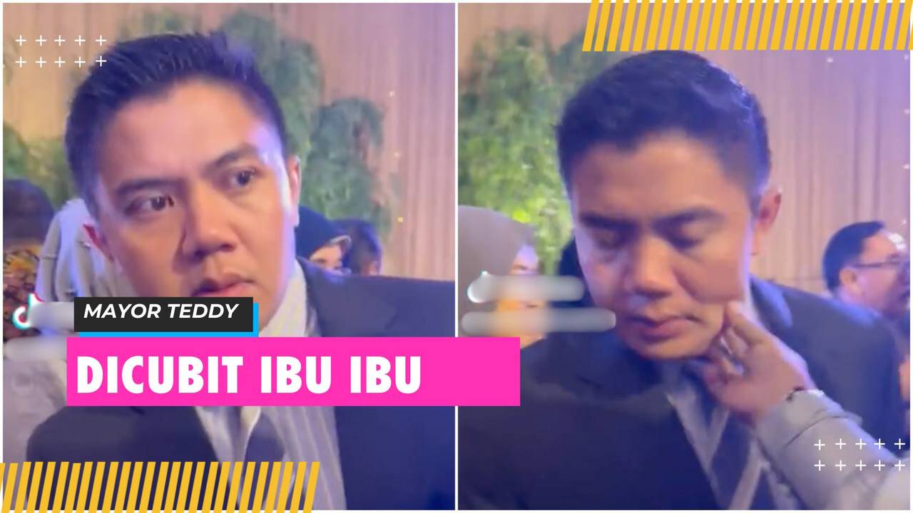Viral Video Mayor Teddy Dicubit Ibu-Ibu, Netizen Beri Komentar | Vidio