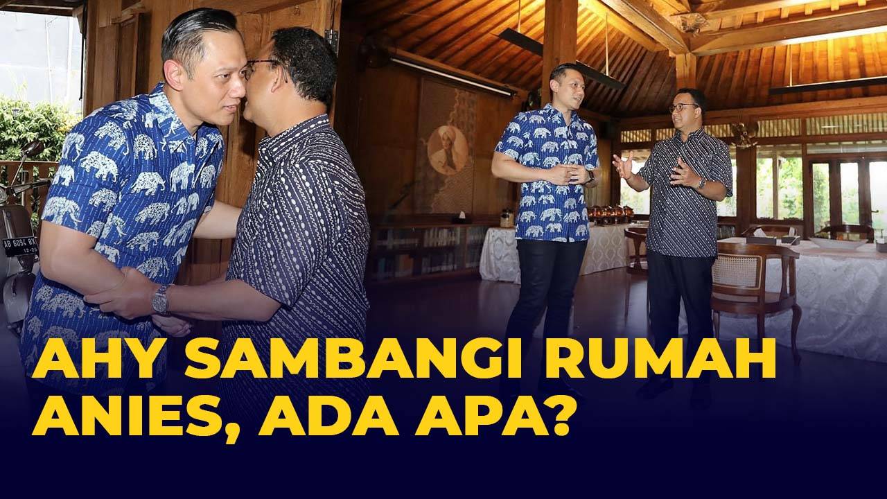 AHY Sambangi Rumah Anies Baswedan untuk Pertama Kalinya, Ada Apa? - Kompas TV | Vidio