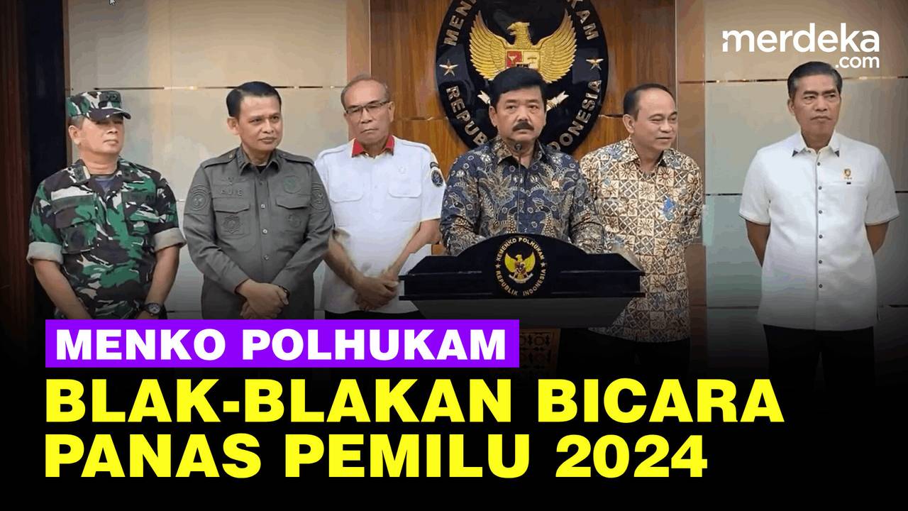 Menko Polhukam Hadi Kumpulkan Menteri-Menteri, Blak-blakan Bicara Kondisi Panas Pemilu - merdeka ...