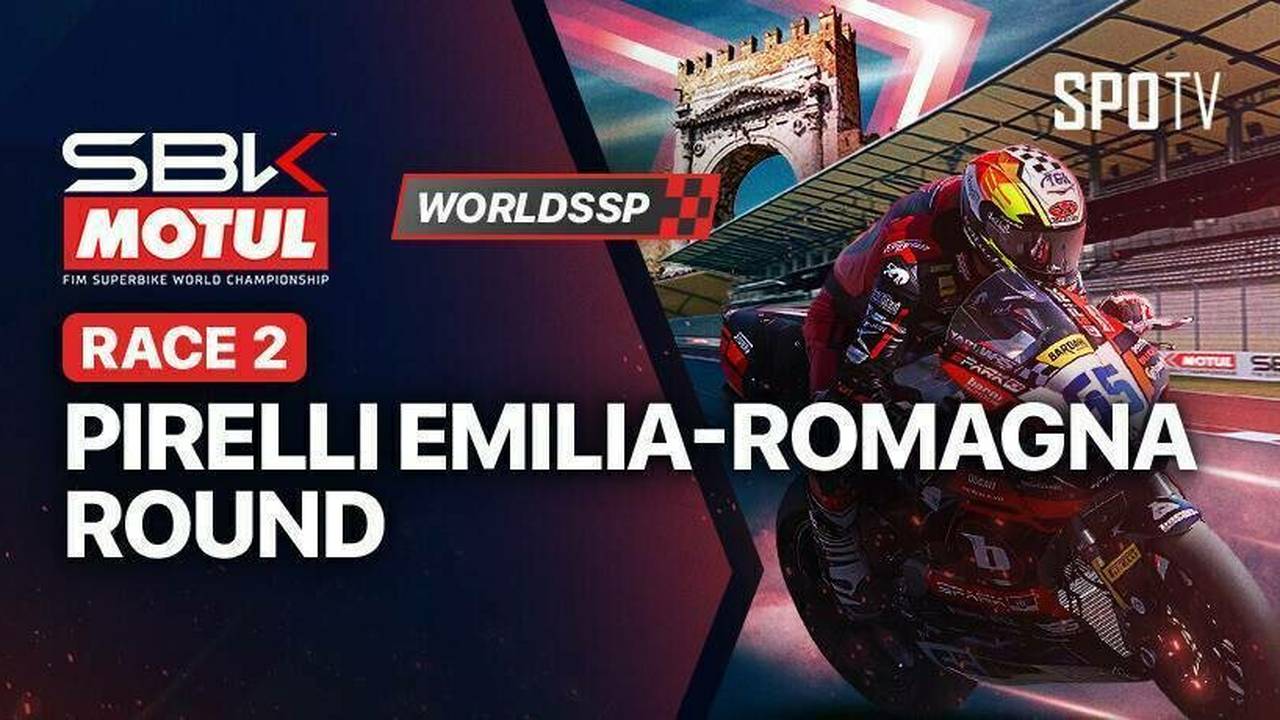 WorldSSP Race 2 - WorldSBK Championship Round 6 Pirelli Emilia-Romagna ...