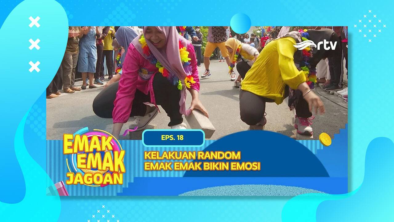 LOMBA PALING RANDOM EMAK EMAK & BOCIL YANG BIKIN NGAKAK | EMAK EMAK JAGOAN RTV | Vidio