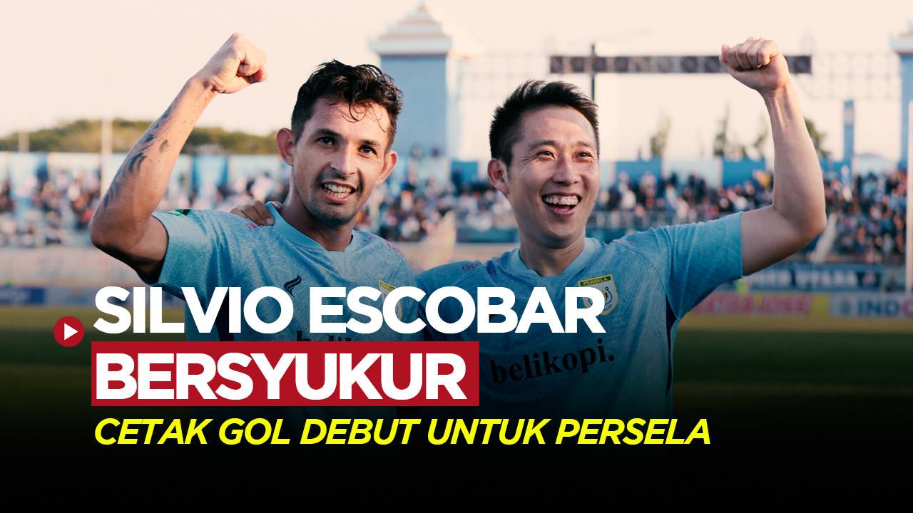 Cetak Gol Debut Bersama Persela Lamongan, Silvio Escobar: Alhamdulillah ...