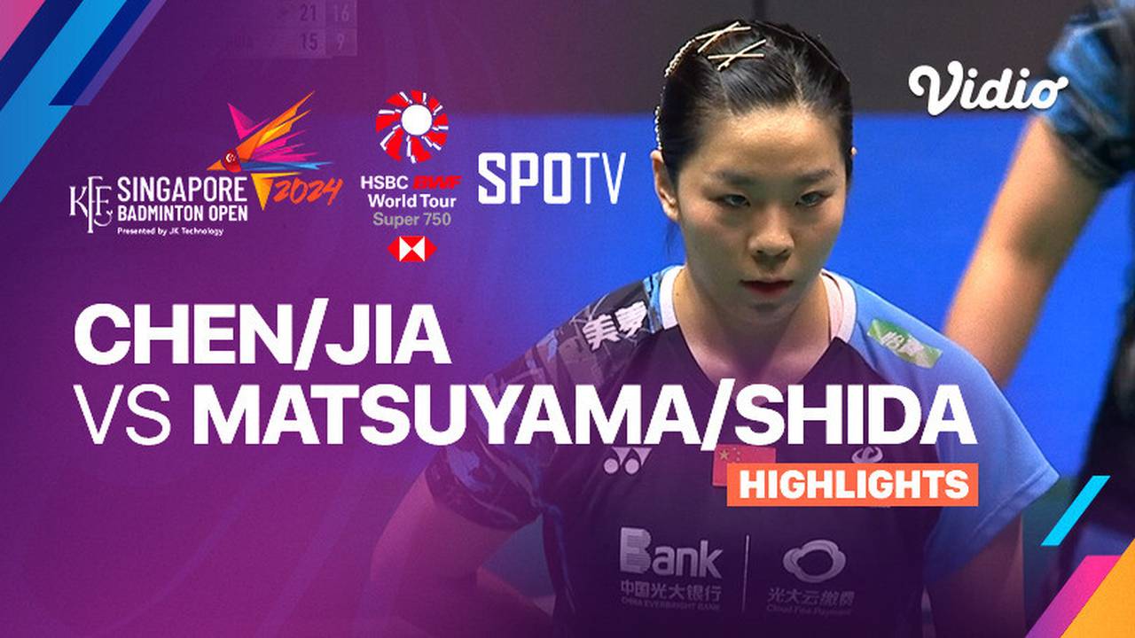 Chen Qing Chen/Jia Yi Fan (CHN) vs Nami Matsuyama/Chiharu Shida (JPN) - Highlights | KFF ...