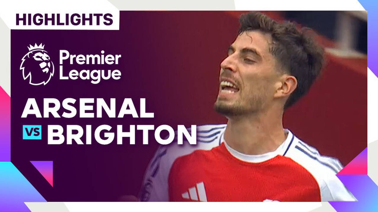 Arsenal vs Brighton - Highlights | Premier League 24/25