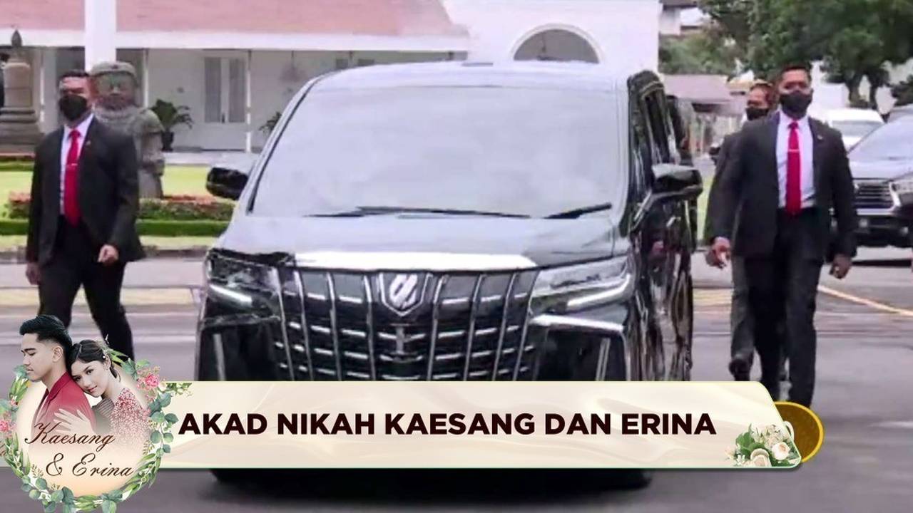 Ditunggu-Tunggu, Beginilah Iring-Iringan Mobil Kaesang dan Sambutan ...