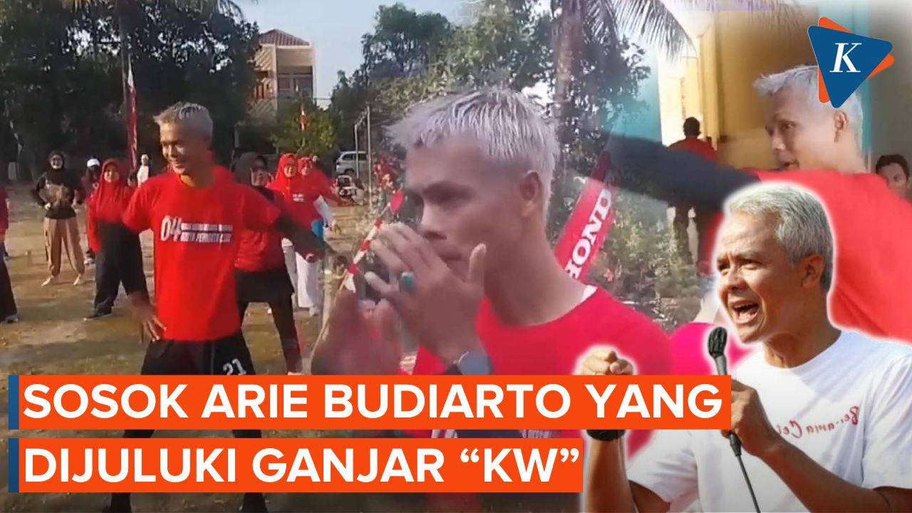 Arie Budiarto, Ganjar "KW" yang Curi Perhatian di Kegiatan HUT Ke-78 RI ...