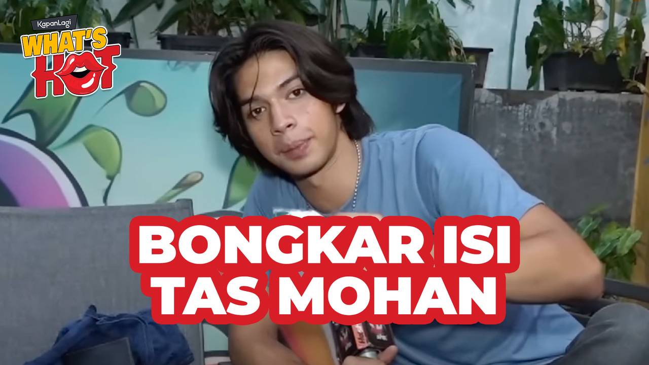 Arya Mohan Asmara Gen Z Spill Isi Tas, Ada Gantungan Kunci Spesial