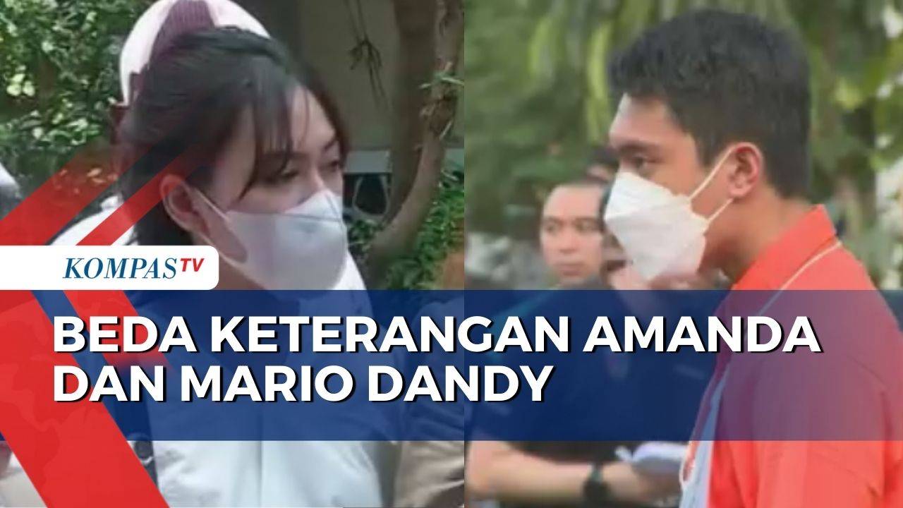 Beda Keterangan Amanda dan Mario Dandy soal Penganiayaan David - Kompas TV