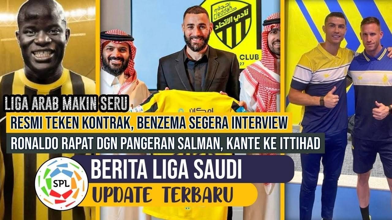 RONALDO EFFECT | Benzema SAH di Ittihad | Kante nyusul | Messi batal ke ...