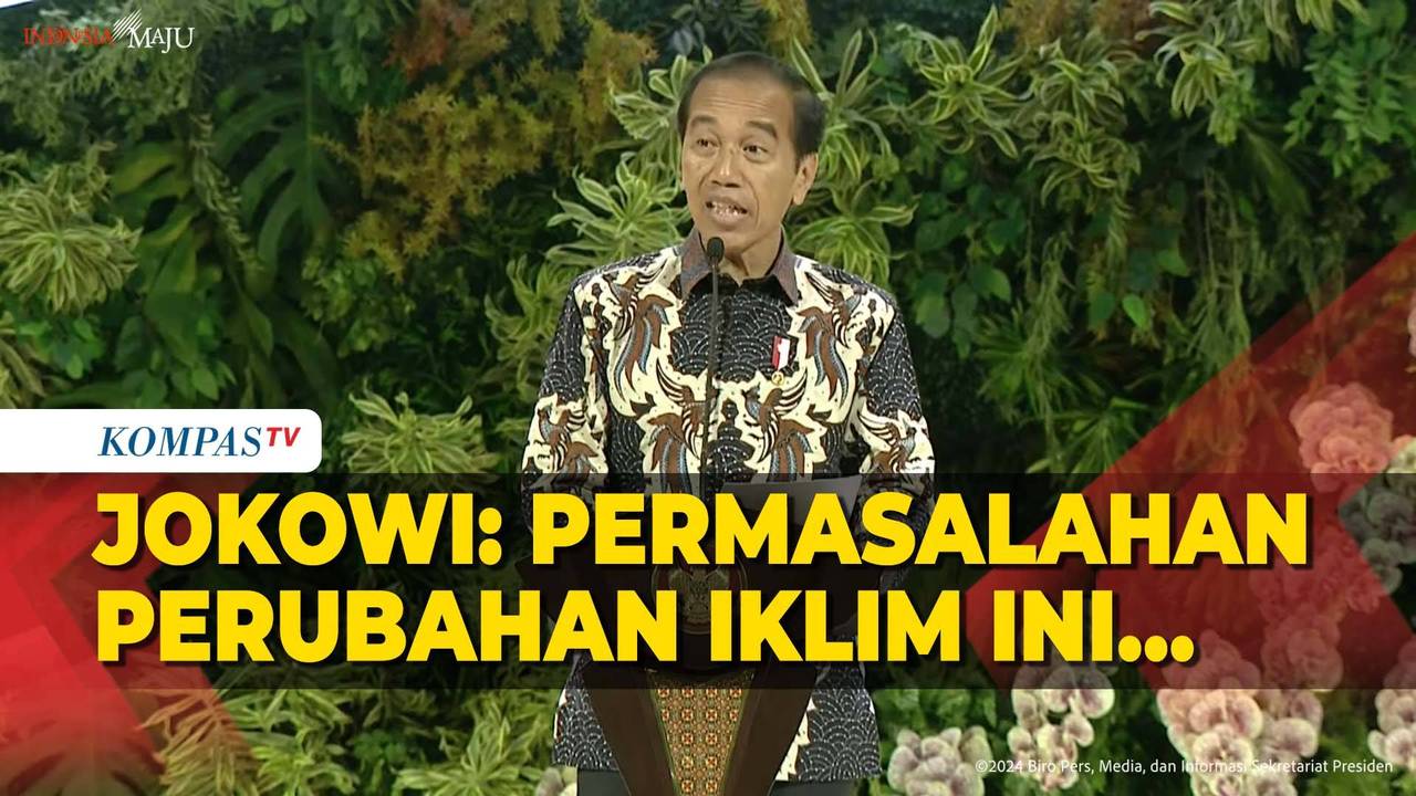 Presiden Jokowi Buka IISF 2024, Soroti Penanganan Perubahan Iklim Gunakan Pendekatan Ekonomi ...