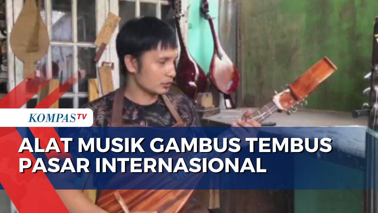 Alat Musik Gambus Khas Riau Tembus Pasar Internasional - Kompas TV | Vidio
