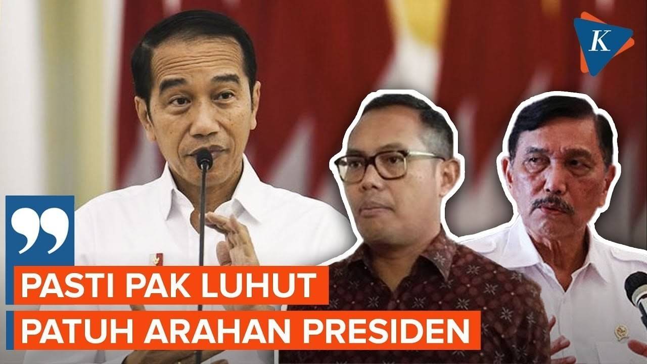 Sikap Luhut Usai Jokowi Larang Menteri Bicara Soal Penundaan Pemilu