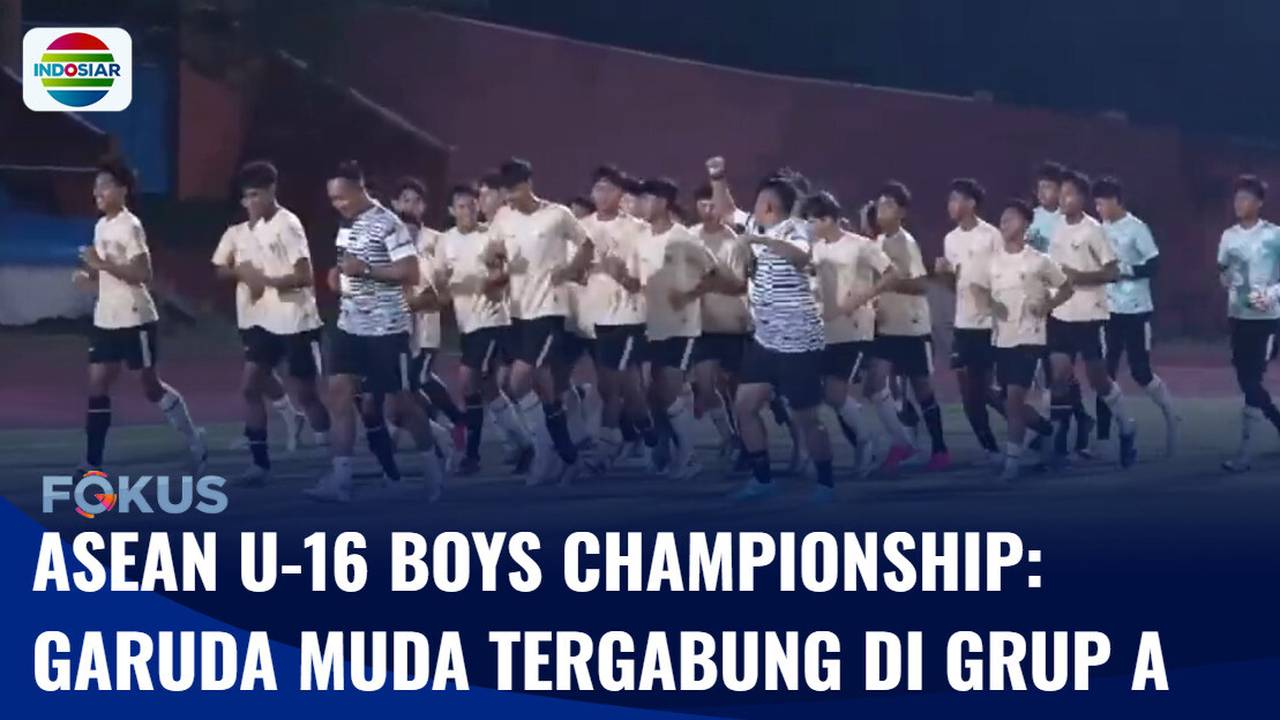 Asean U-16 Boys Championship 2024: Garuda Muda Tergabung Dalam Grup A ...
