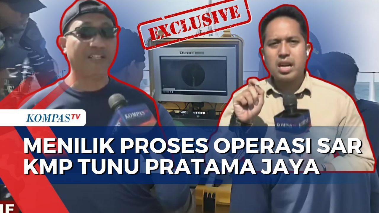 EKSKLUSIF! Operasi SAR KMP Tunu Pratama Jaya, TNI AL Pakai Alat Khusus 'ROV' | SAPA PAGI ...