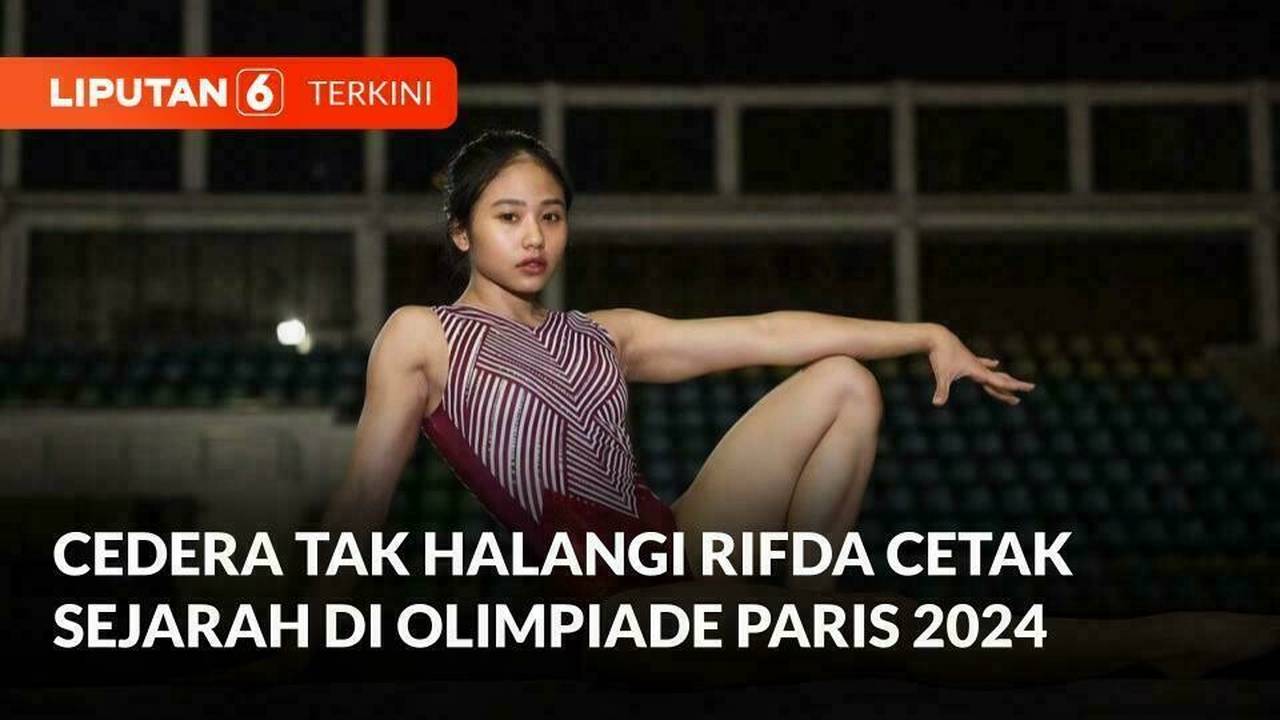 Atlet Senam Indonesia Rifda Irfanaluthfi Tetap Berjuang Tampil di Olimpiade Meski Cedera ...