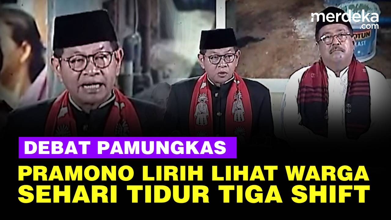 Lirih Pramono Temukan Fakta Warga Tidur Sehari 3 Shift & Tak Lihat ...