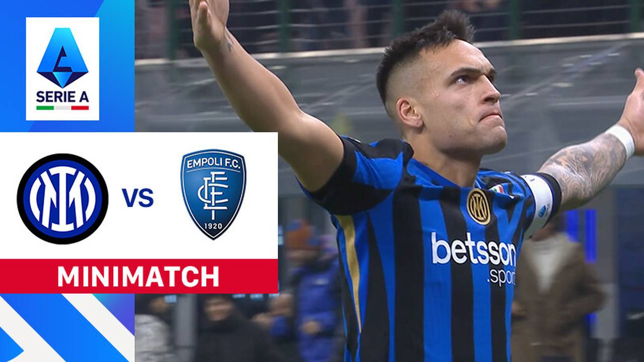 Inter vs Empoli - Mini Match | Serie A 2024/25 | Vidio