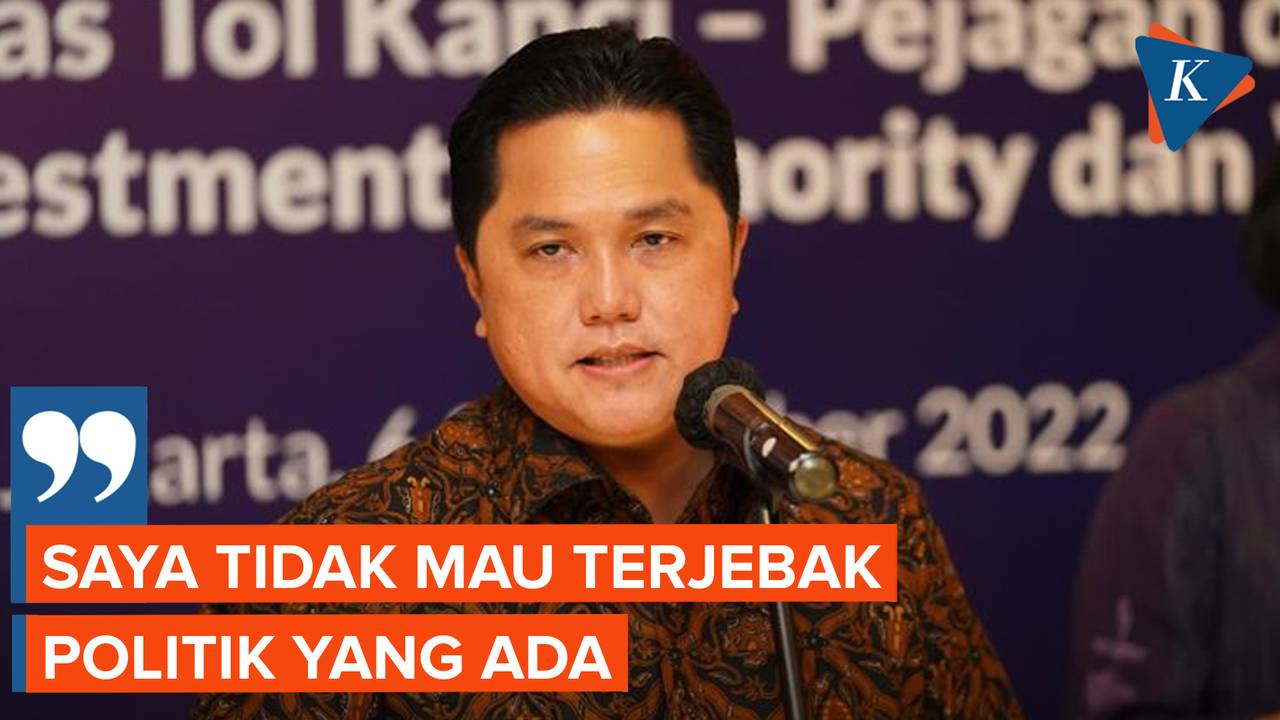 Digadang-gadang Jadi Cawapres, Erick Thohir Angkat Bicara - Kompascom ...