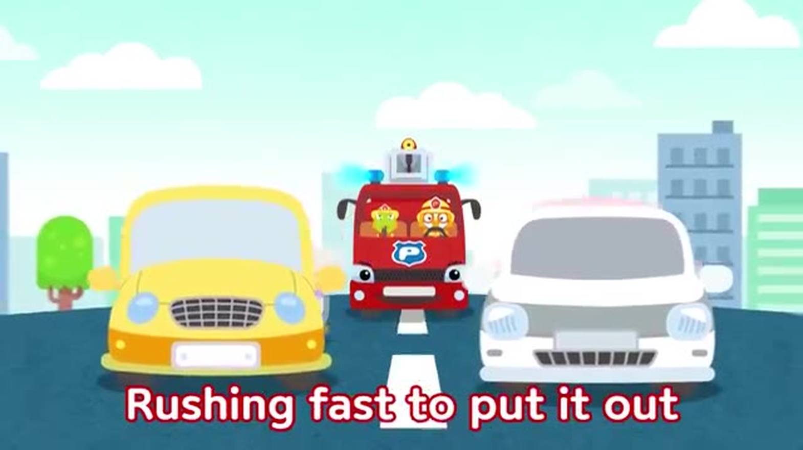 Pororo's Car Songs - Ep 02 - Pororo Fire Truck (2022) | Vidio