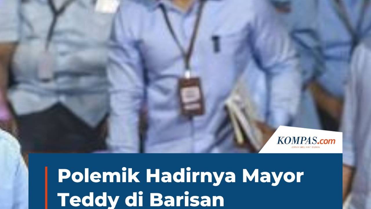 Polemik Hadirnya Mayor Teddy di Barisan Pendukung Prabowo, TNI Tak ...