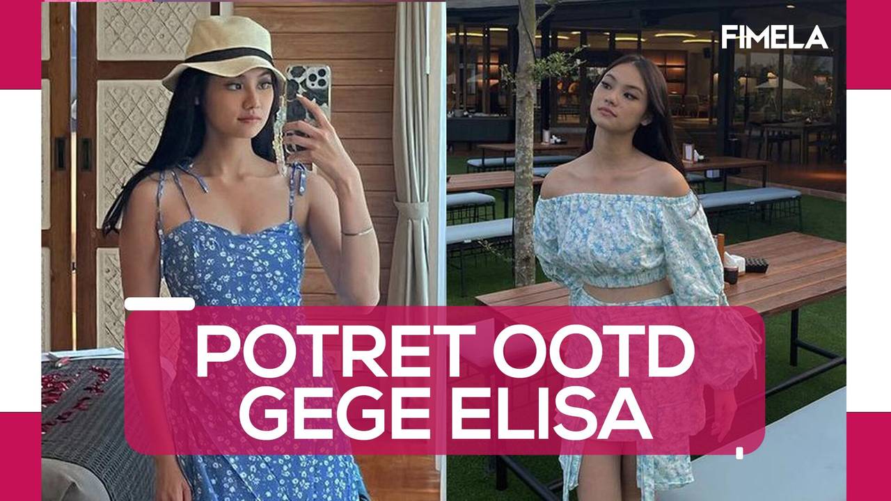 Penampilan Gege Elisa Aktris Berwajah Oriental saat Olahraga hingga ...