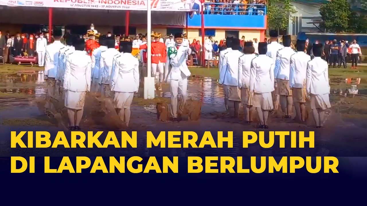 Salut! Paskibra Tetap Semangat Kibarkan Bendera Merah Putih Meski ...