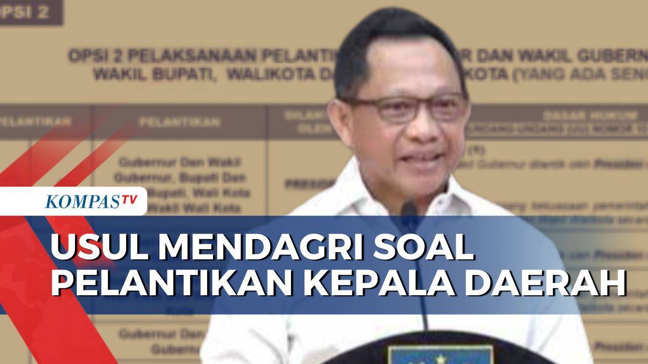 Ini Alasan Mendagri Tito Karnavian Usul Pelantikan Kepala Daerah ...