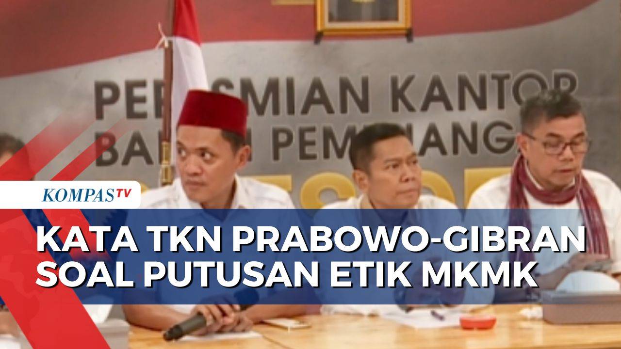 Tim Kampanye Nasional Prabowo-Gibran Angkat Bicara soal MKMK Copot Jabatan Anwar Usman! - Kompas ...