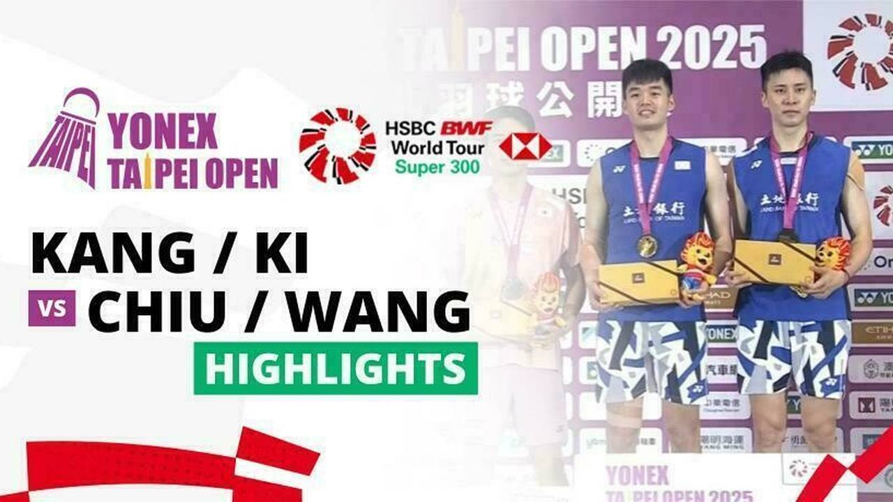 Kang Min Hyuk/Ki Dong Ju (KOR) vs Chiu Hsiang Chieh/Wang Chi Lin (TPE) - Highlights | Yonex ...