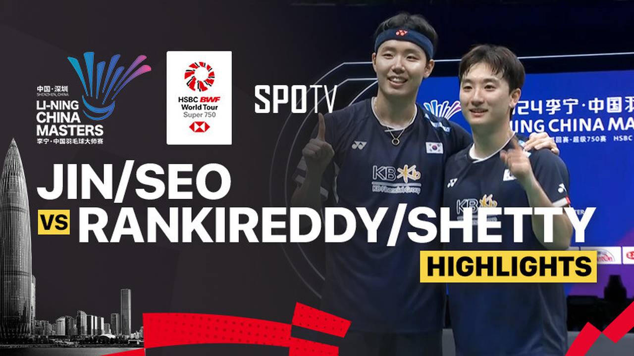 Jin Yong/Seo Seung Jae (KOR) vs Satwiksairaj Rankireddy/Chirag Shetty ...