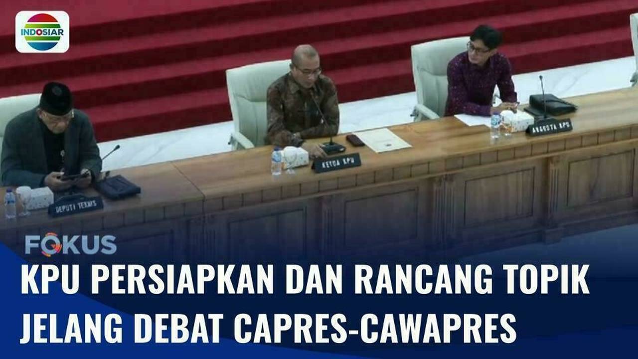 Debat Capres-Cawapres Akan Berlangsung Lima Kali, Topik dan Metode ...