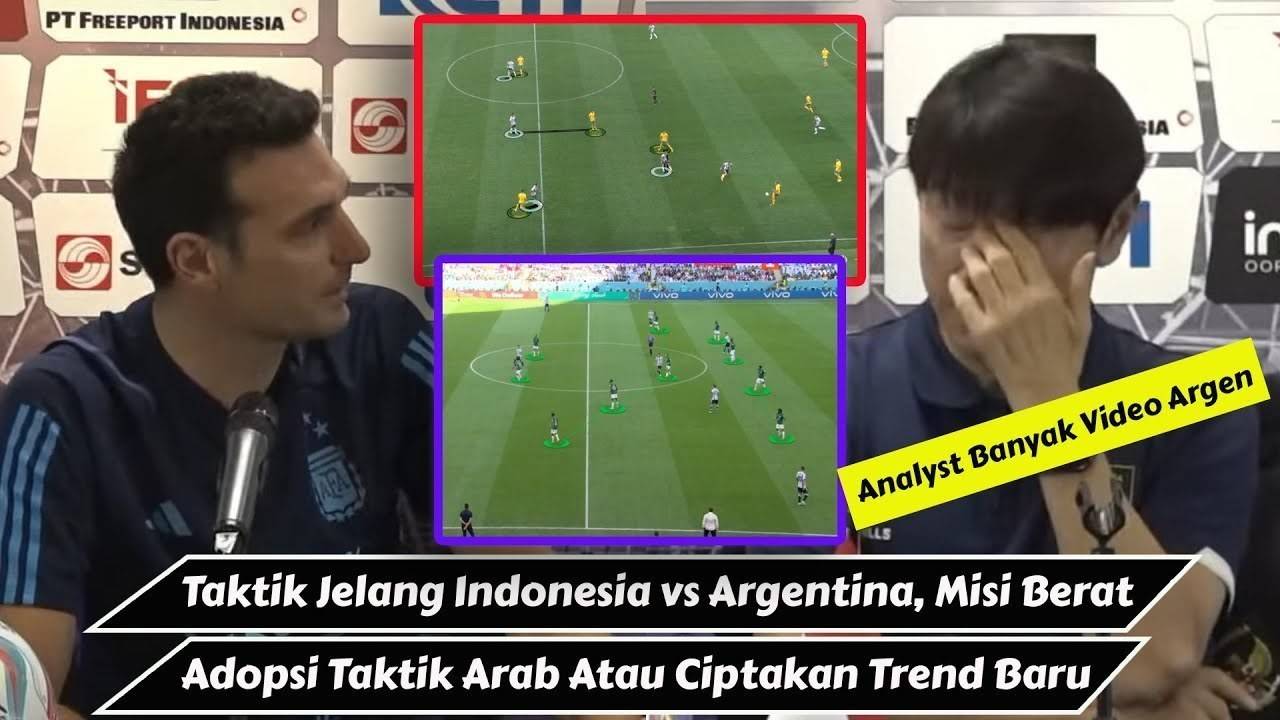 Taktik Timnas Indonesia vs Argentina : Misi Berat Shin Tae Yong ...