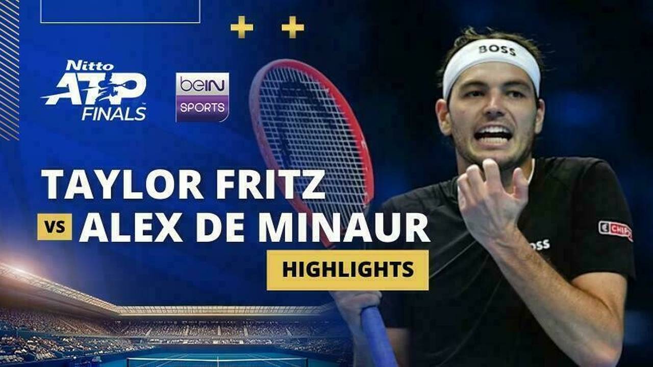 Taylor Fritz vs Alex de Minaur - Highlights | Nitto ATP Finals 2024 | Vidio