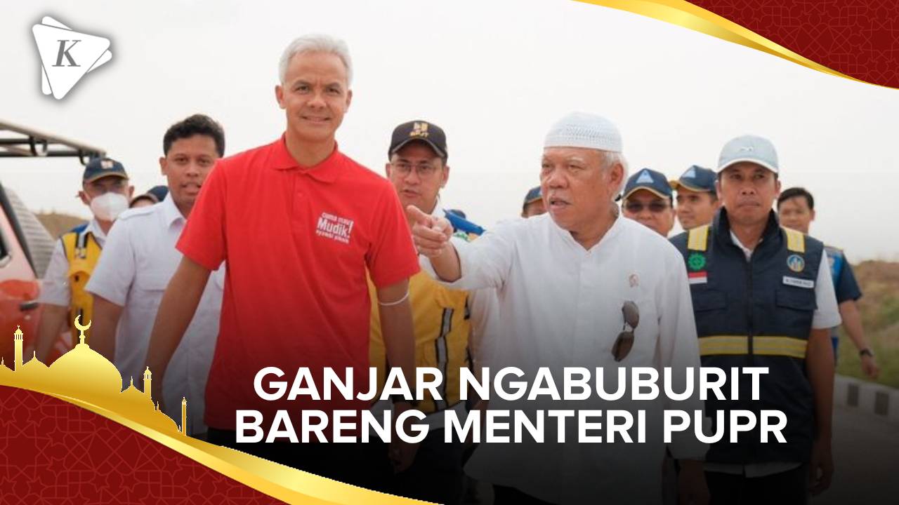 Ganjar dan Menteri PUPR Ngabuburit Bareng di Rest Area - Kompascom | Vidio