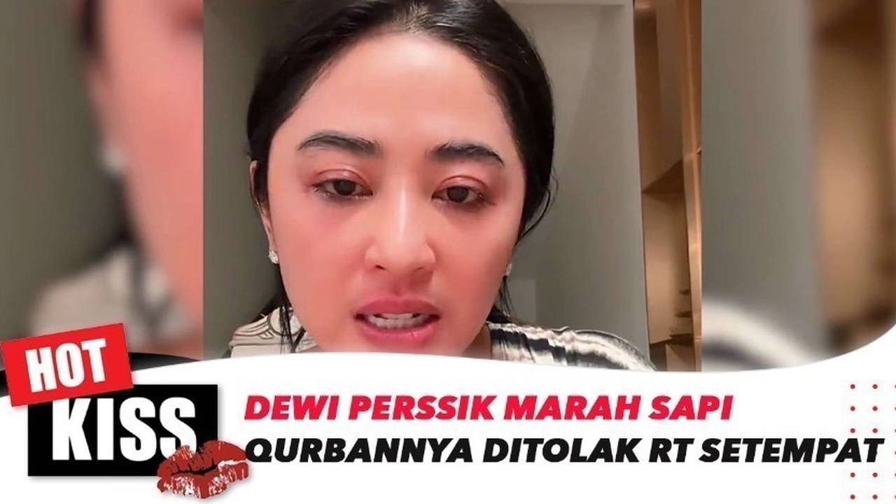 Dewi Perssik Marah Sapi Qurbannya Ditolak RT Setempat | Hot Kiss | Vidio