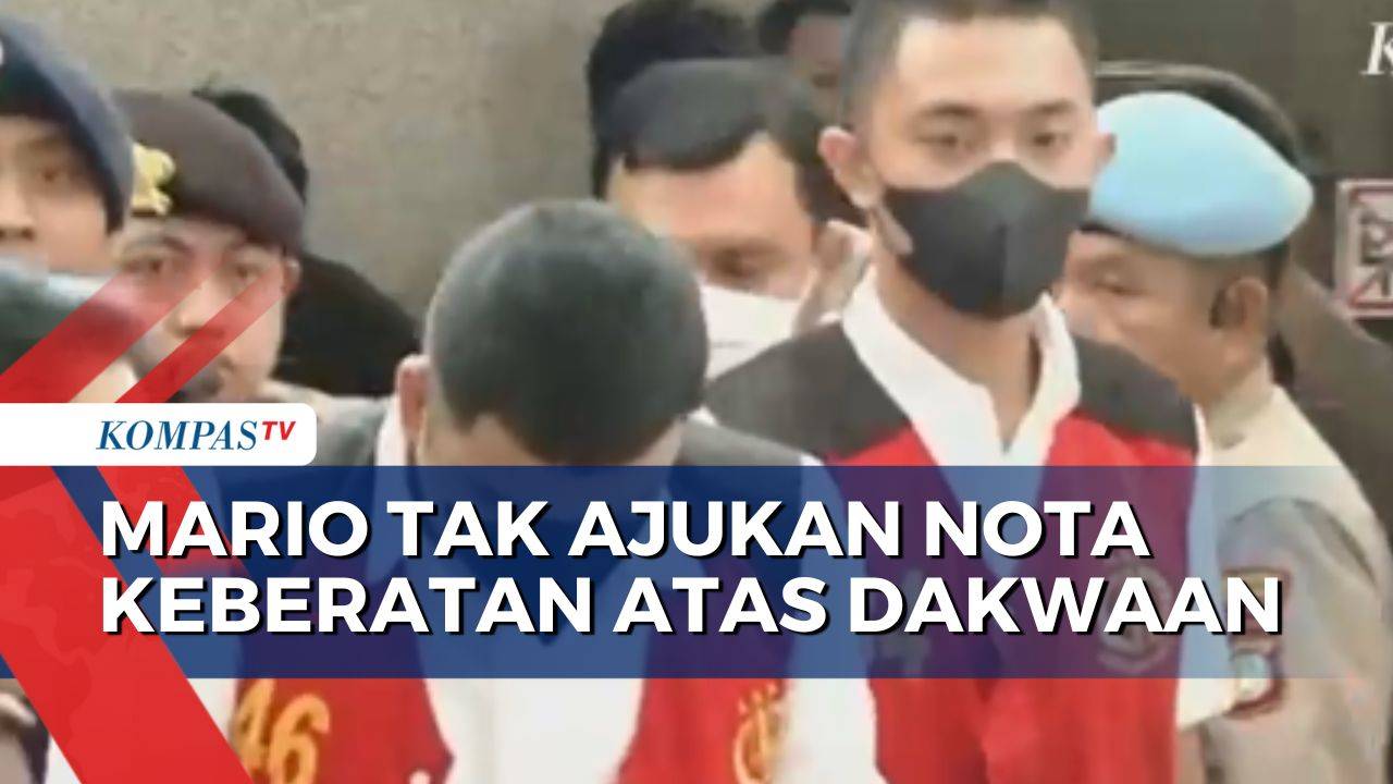 Didakwa Penganiayaan Berat Berencana, Mario Dandy Tak Ajukan Eksepsi ...
