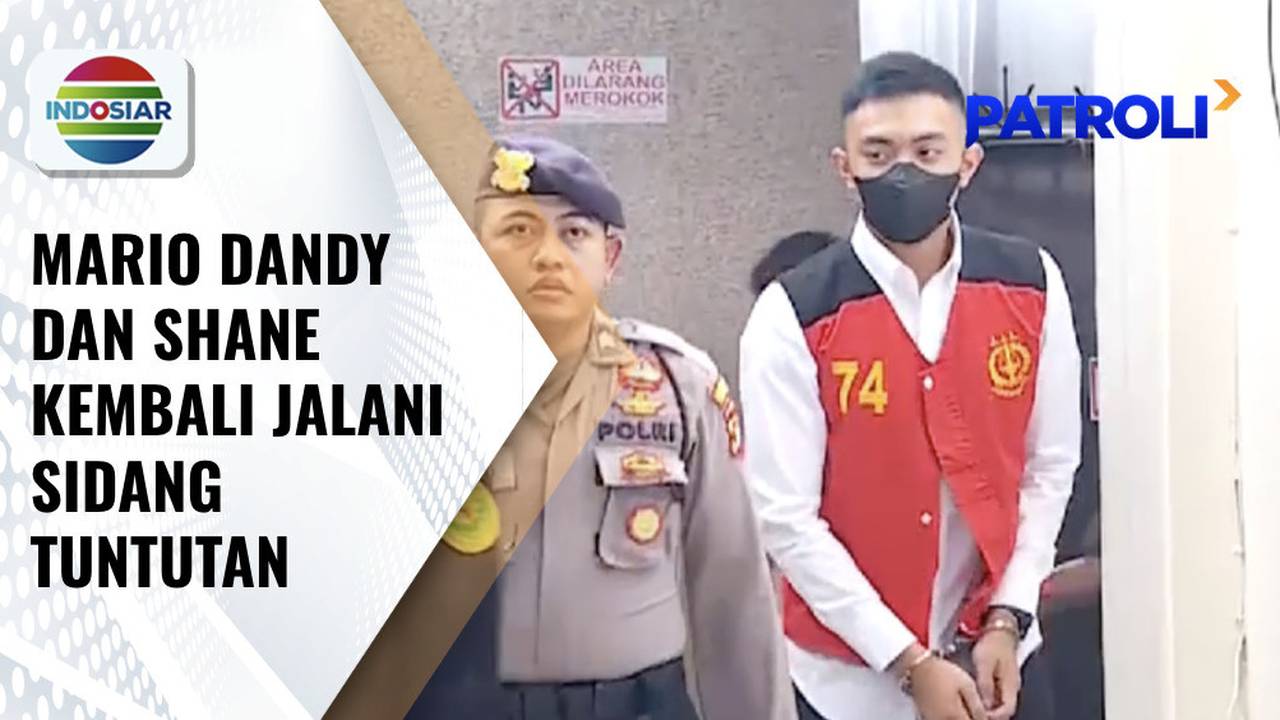 Live Report: Mario Dandy dan Shane Lukas Terancam Hukuman 12 Tahun Penjara | Patroli - INDOSIAR ...