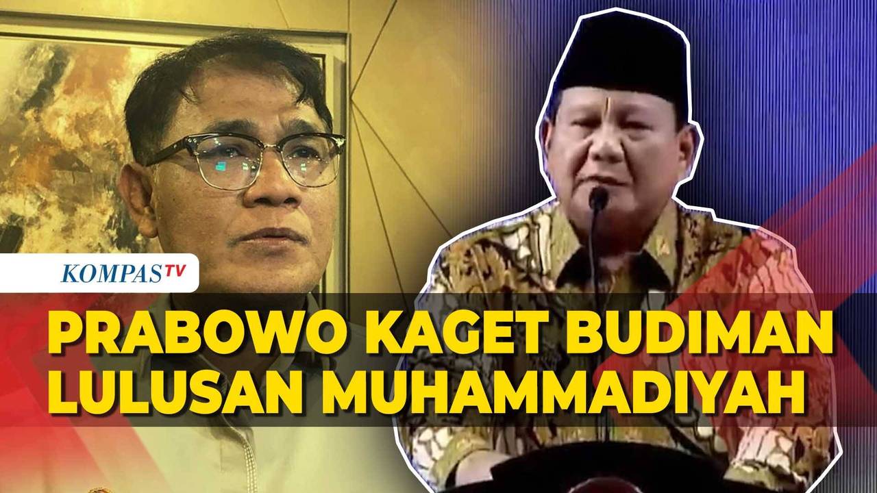 Momen Presiden Prabowo Kaget Budiman Sudjatmiko Juga Lulusan ...