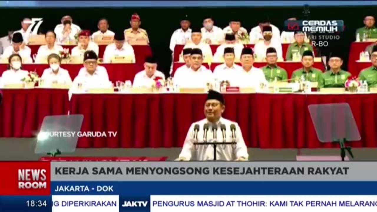 Partai Gerindra & PKB Resmi Berkoalisi - jaktv.official | Vidio