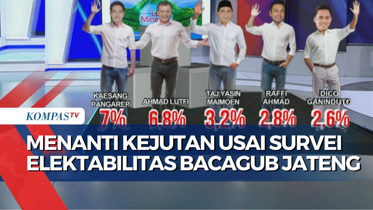 Survei Litbang Kompas Ungkap Elektabilitas Kaesang Menjanjikan di Pilgub Jateng, Akan Ada ...