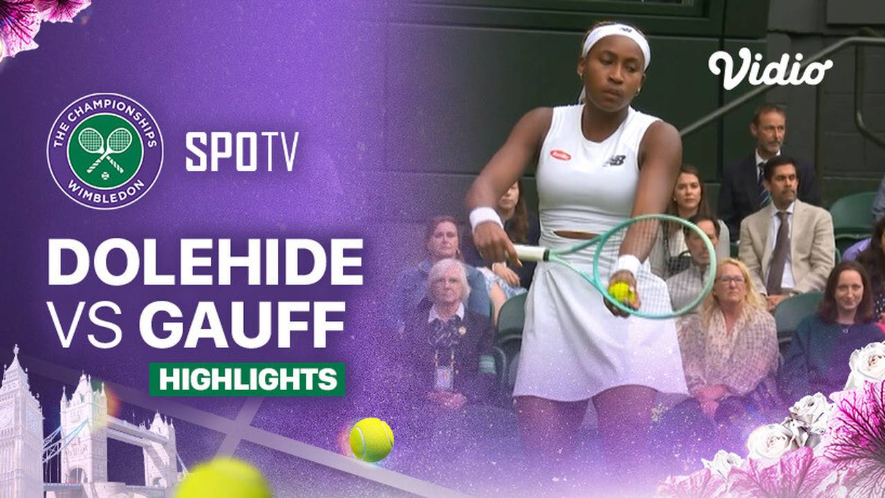 C. Dolehide (USA) vs C. Gauff (USA) - Highlights | Wimbledon 2024 ...
