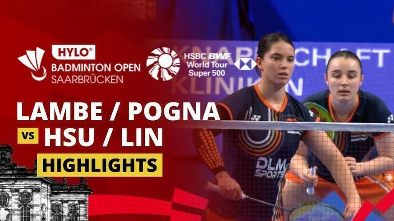 Margot Lambert/Camille Pogante (FRA) vs Hsu Yin-Hui/Lin Jhih Yun (TPE ...