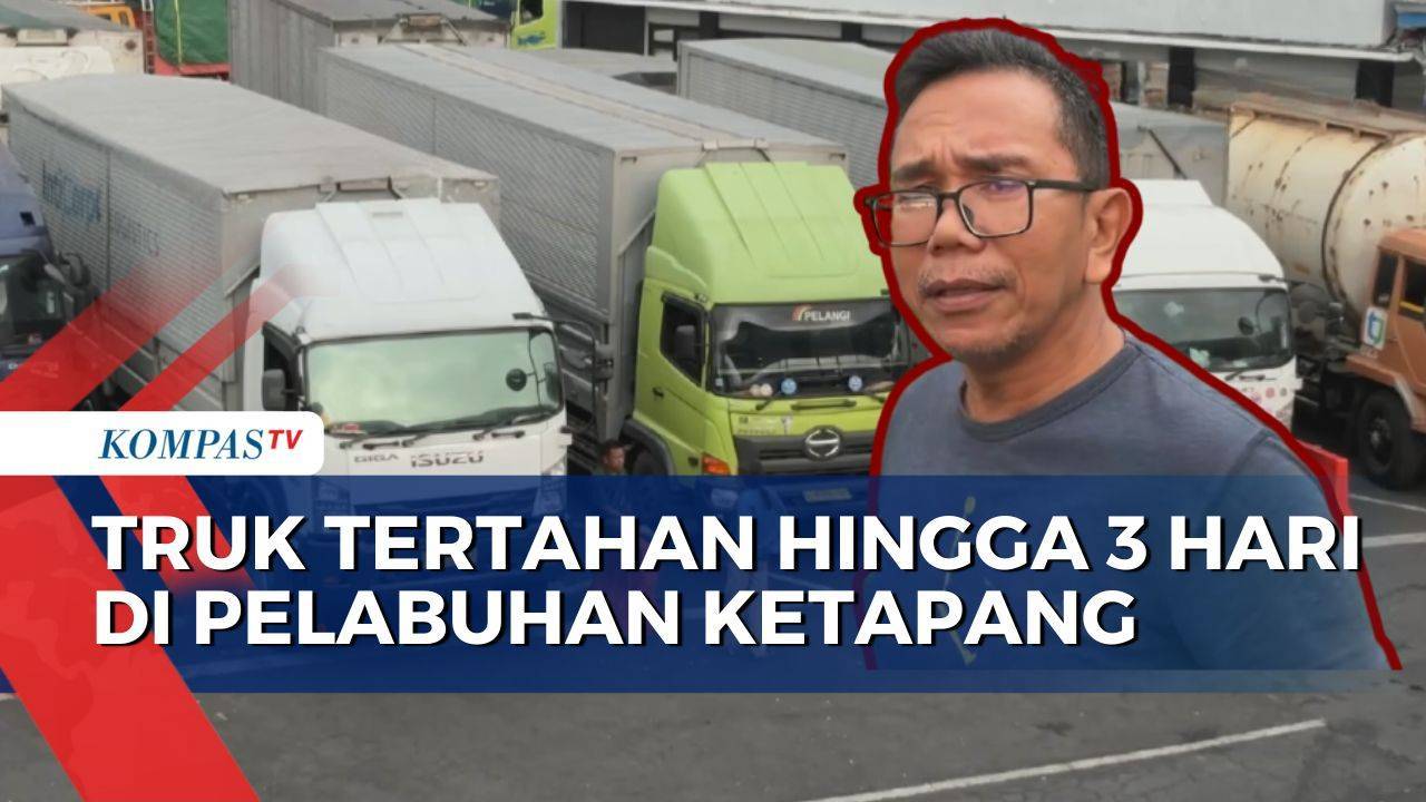 Kapal Terbatas, Truk Tujuan Bali Tertahan hingga 3 Hari di Pelabuhan ...