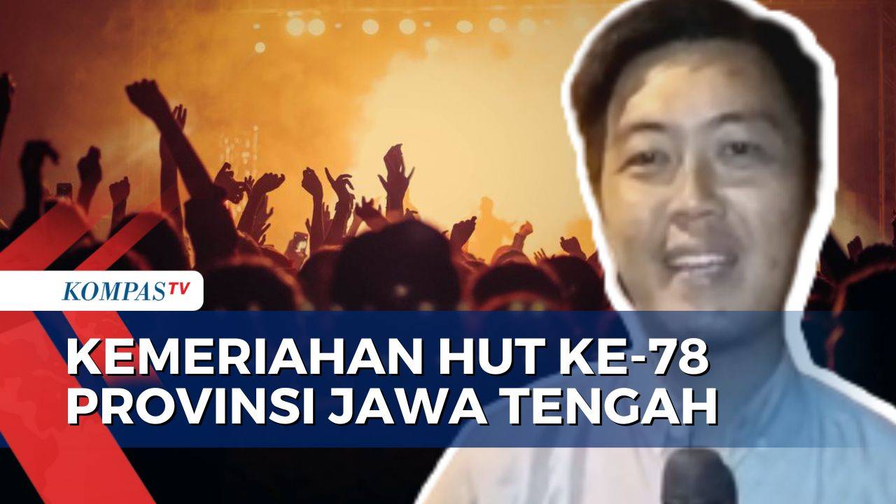 Panggung Hiburan Pesta Rakyat Meriahkan HUT ke-78 Provinsi Jawa Tengah ...