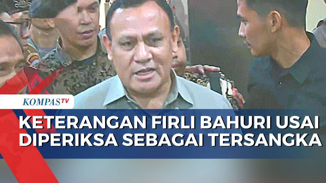 Tak Ditahan, Begini Pernyataan Firli Bahuri Usai Diperiksa Sebagai Tersangka Selama 10 Jam ...