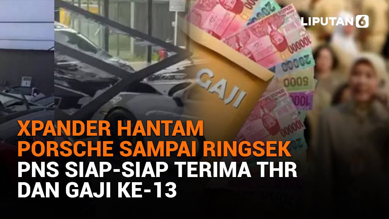 Xpander Hantam Porsche Sampai Ringsek, PNS Siap-Siap Terima THR dan ...