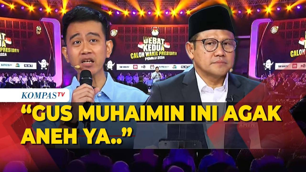 Gibran ke Cak Imin soal Janji 40 Kota Selevel Jakarta: Gus Muhaimin Ini Aneh Ya.. - Kompas TV ...