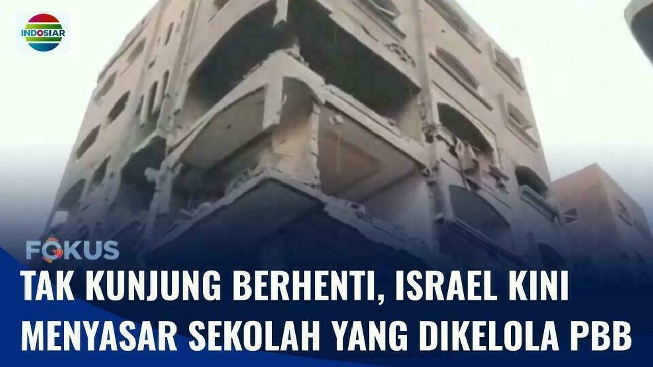 Makin Keji! Israel Kini Menyasar Sebuah Sekolah yang Dikelola oleh PBB ...