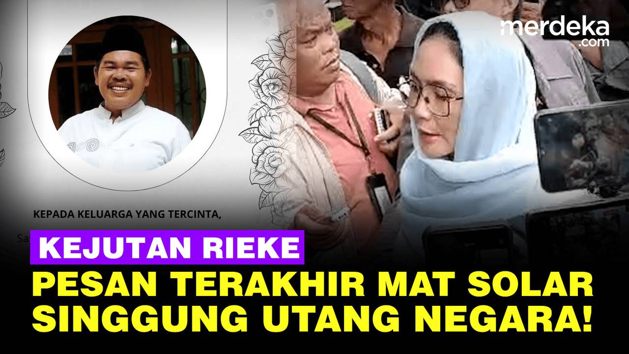 Rieke Oneng PDIP Blak-blakan Pesan Terakhir Mat Solar Jelang Meninggal ...